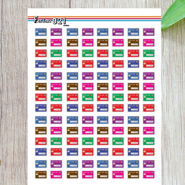 Paid Bill Sticker - Etsy