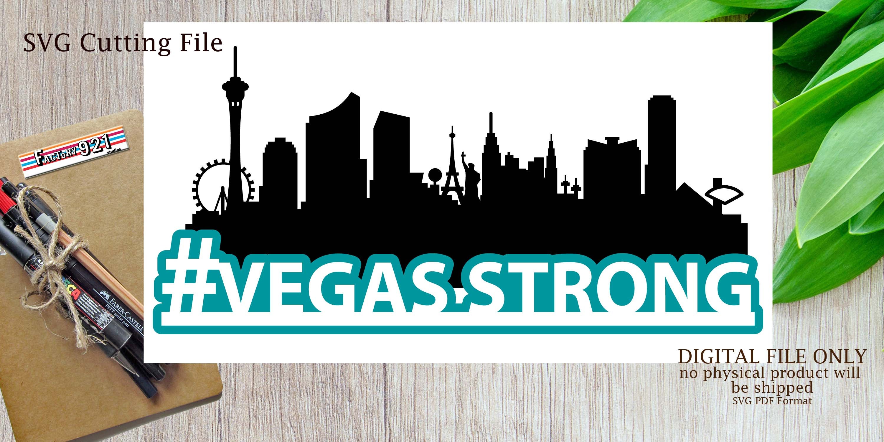 Vegas Strong SVG - Etsy