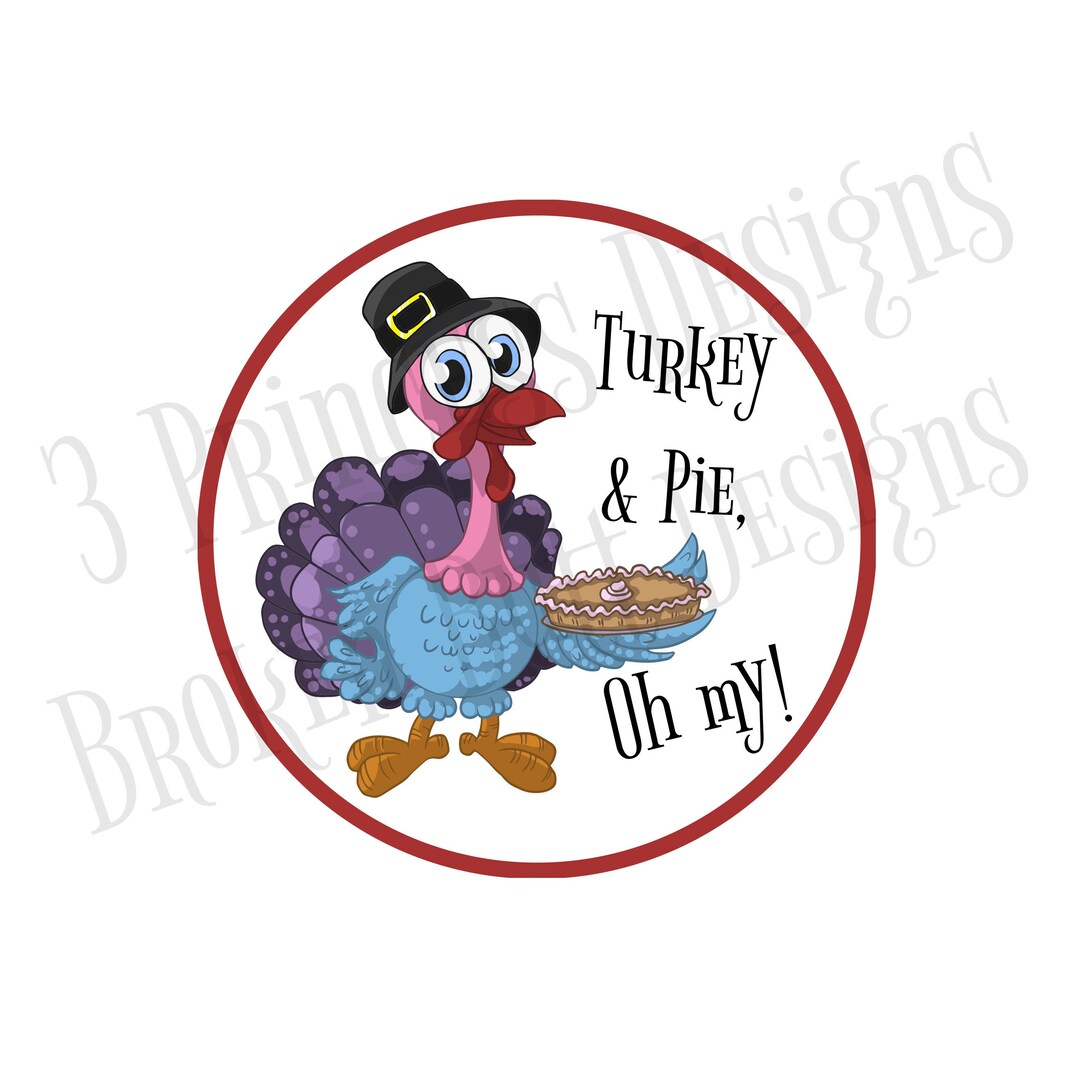 Turkey and Pie Oh My Sign, Fall Sign, Autumn Decor, Wreath Sign - Etsy
