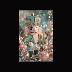 Pastel Nutcracker Sign, Christmas Glam Sign - Etsy