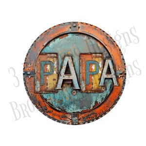 Papa Sign, Father's Day Decor - Etsy