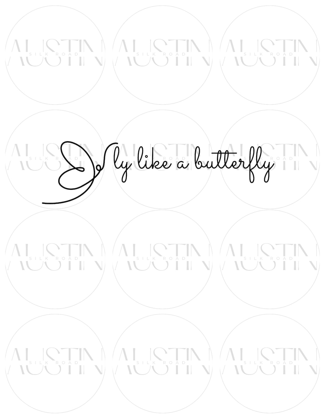 Fly Like a Butterfly SVG, JPG, PNG, Tshirt Png, Digital Files, Digital ...