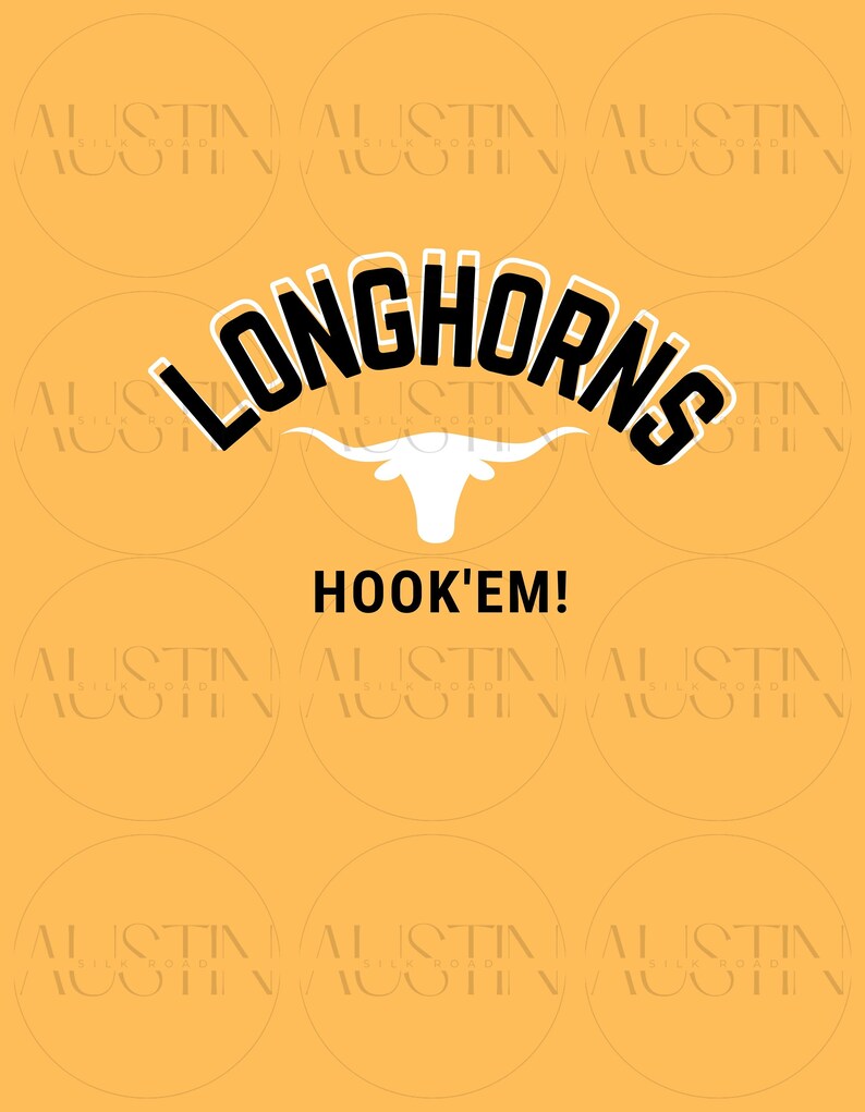 Longhorns SVG, JPG, PNG, Tshirt Png, Digital Files, Digital Tshirt ...