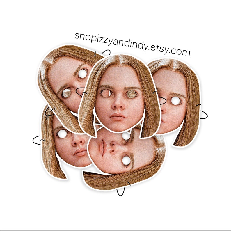 M3GAN Movie Themed Face Mask M3GAN Mask M3GAN Birthday - Etsy Ireland