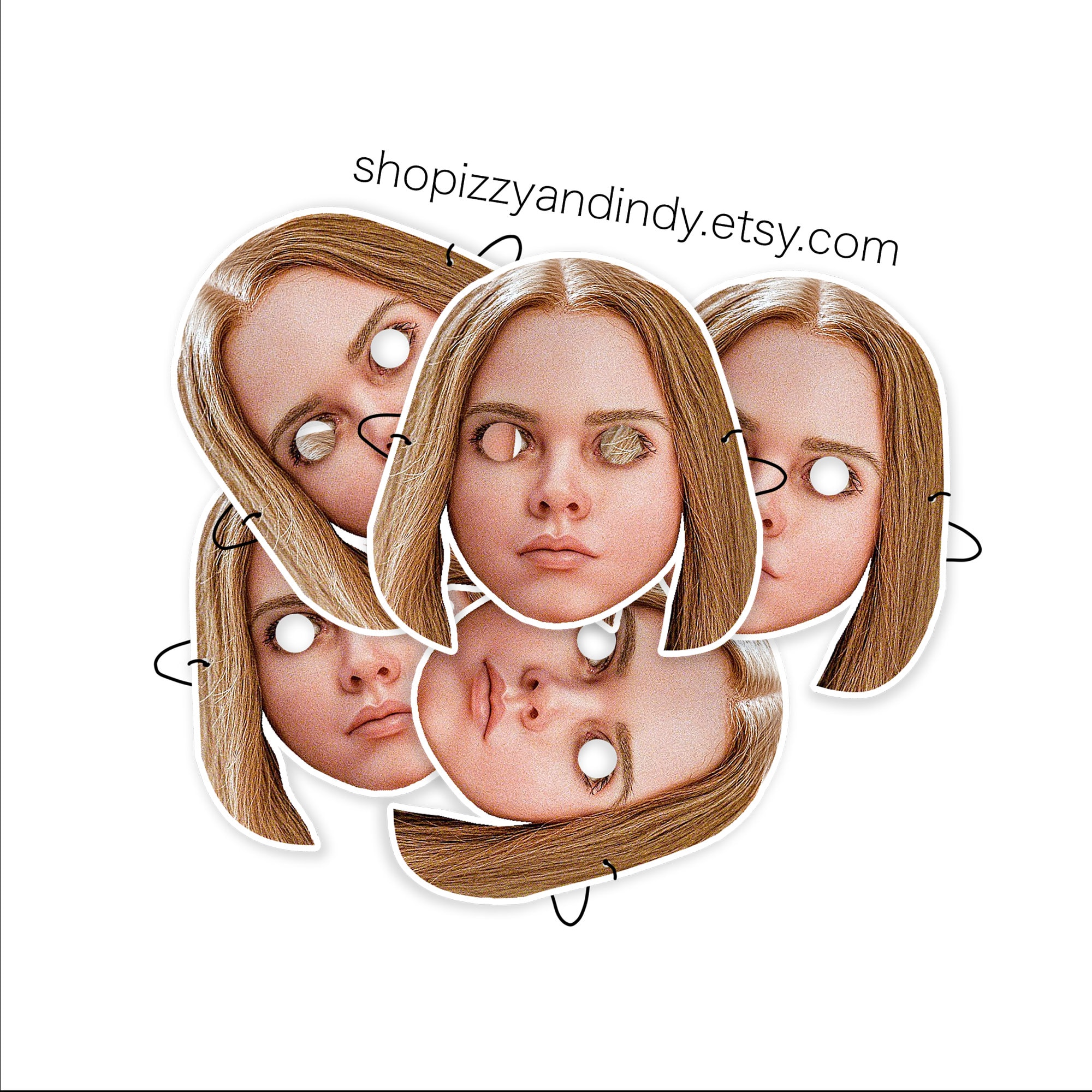 M3GAN Movie Themed Face Mask M3GAN Mask M3GAN Birthday - Etsy Australia