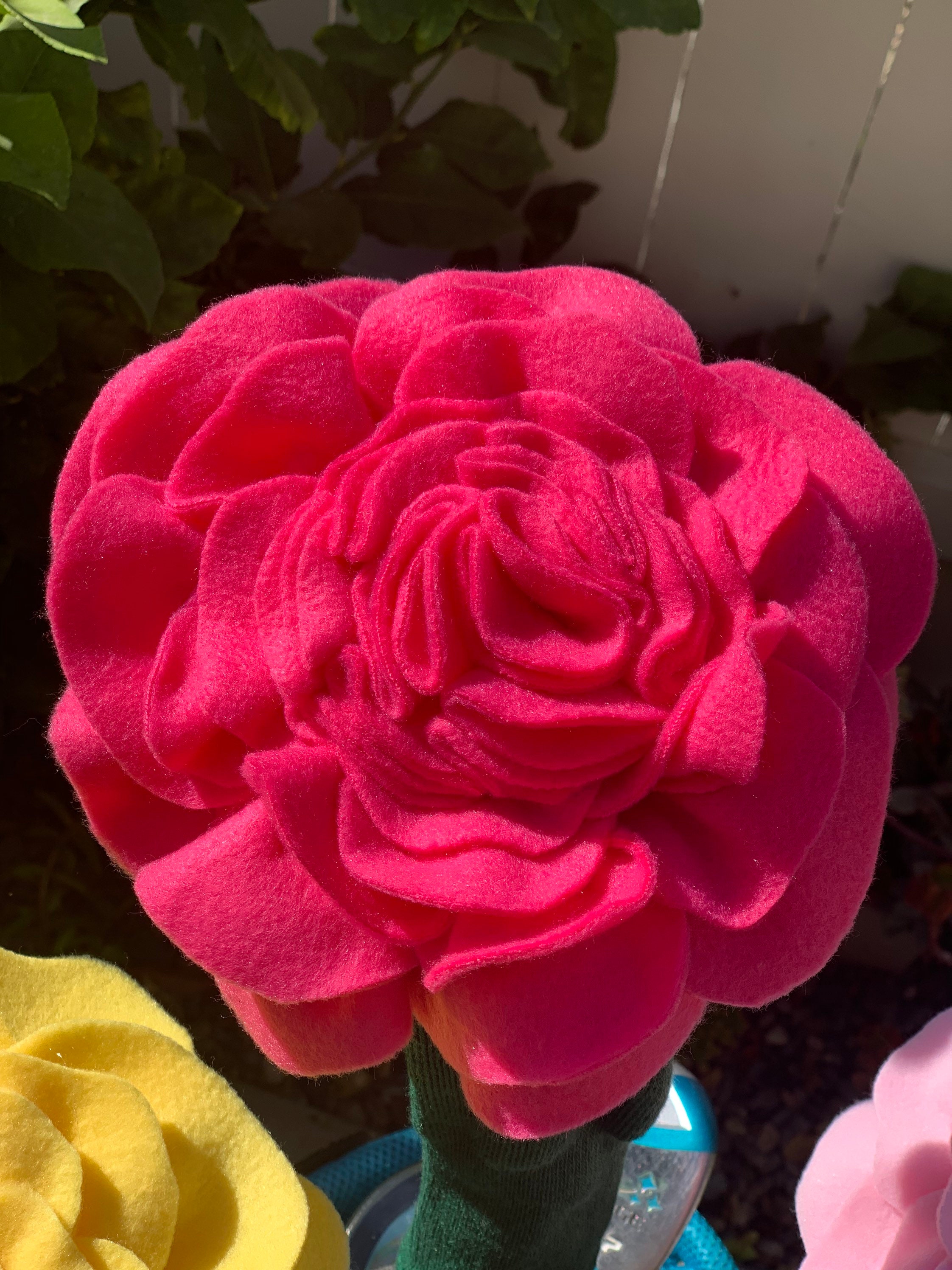 Driver-dark Pink Rose Flower Golf Club Cover - Etsy