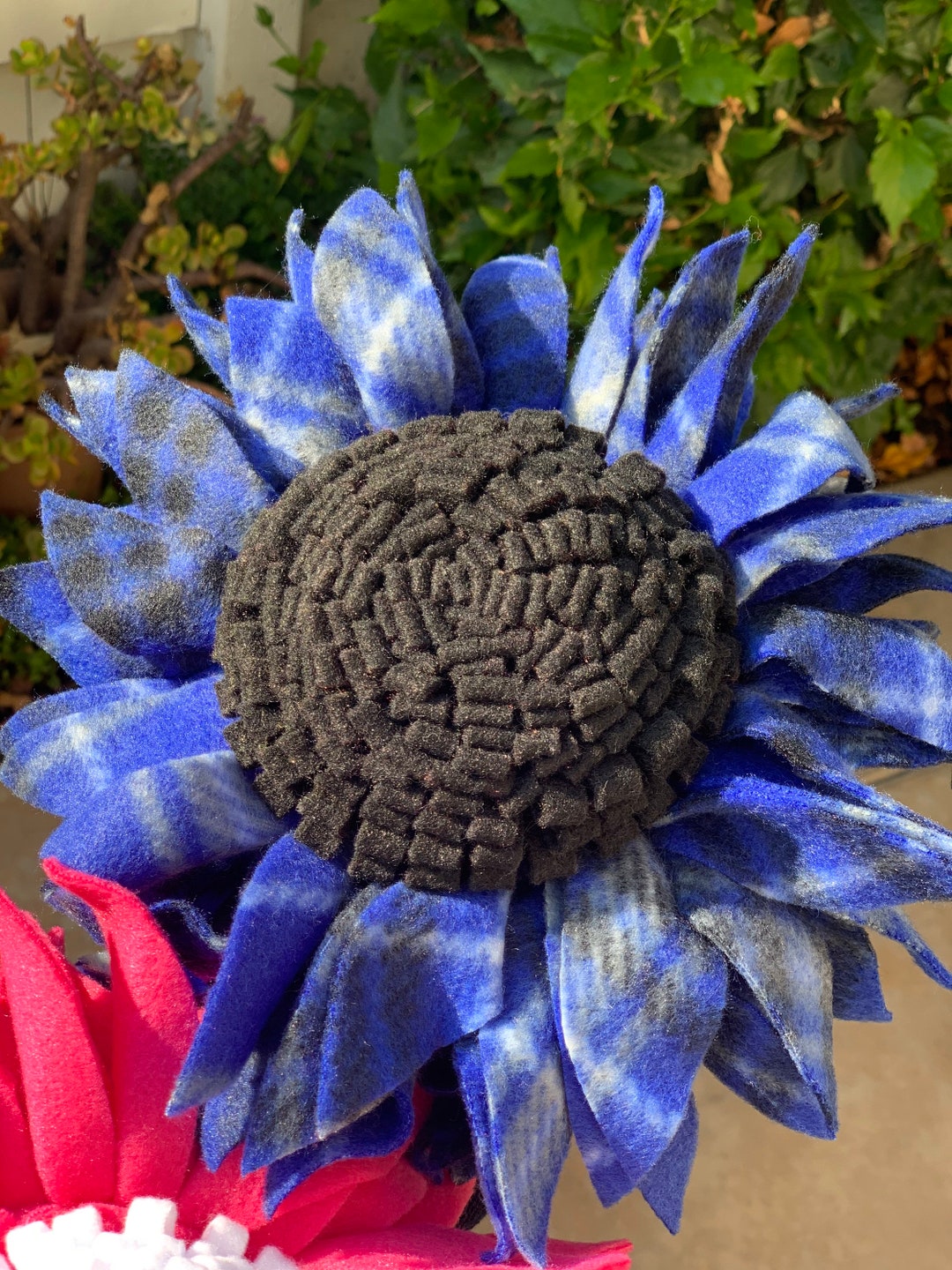 Blue Plaid Flower Golf Club Cover - Etsy