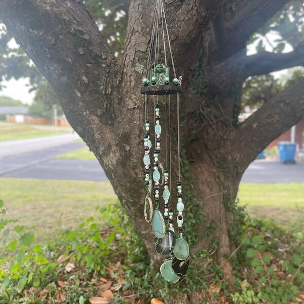 Agate Wind Chime - Etsy