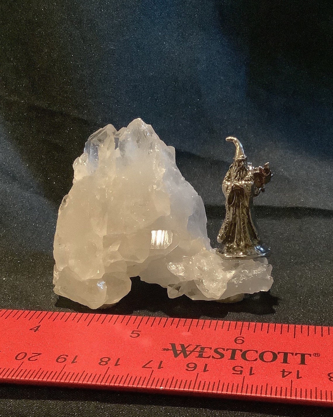 Wizard on Quartz Crystals - Etsy UK