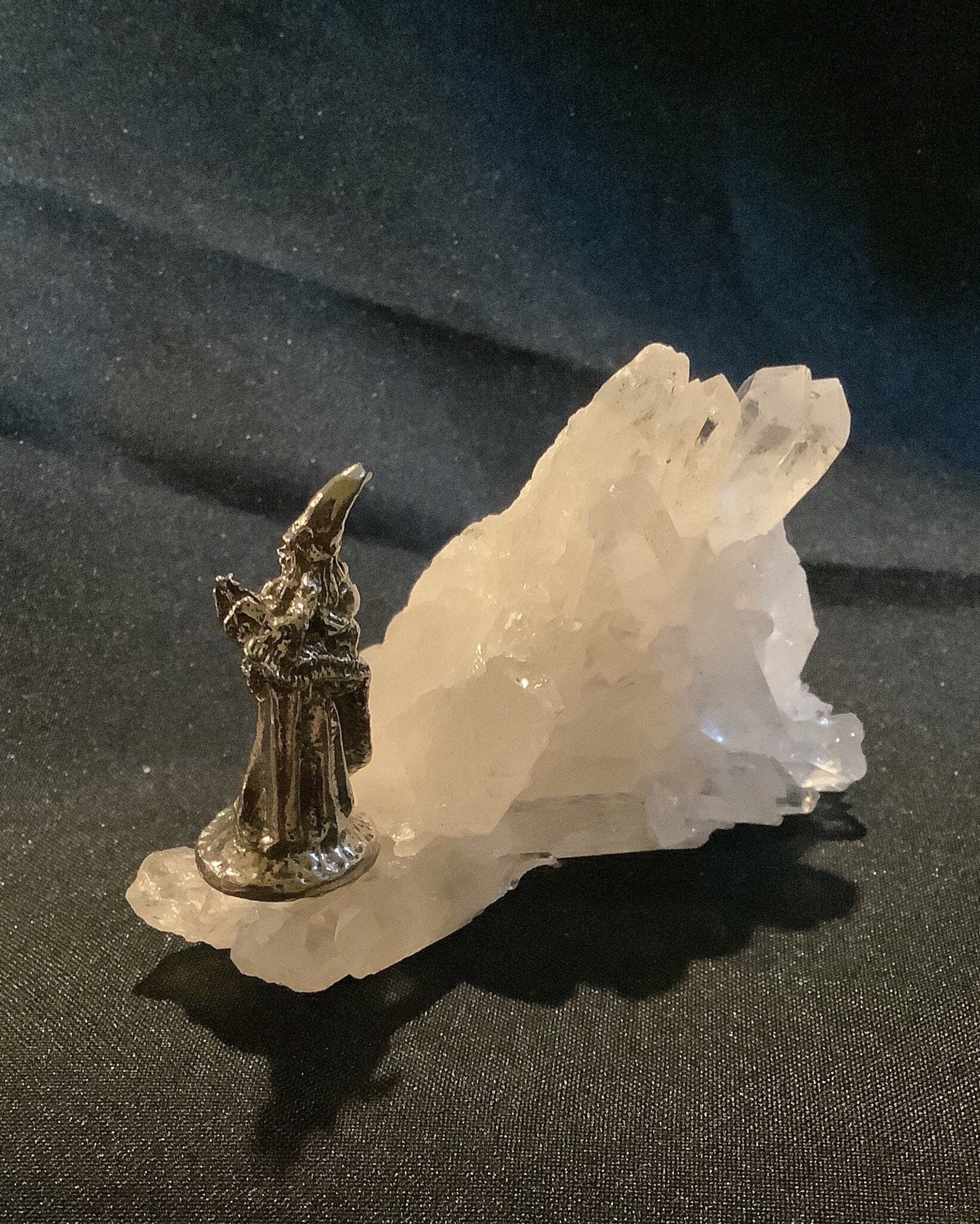 Wizard on Quartz Crystals - Etsy UK