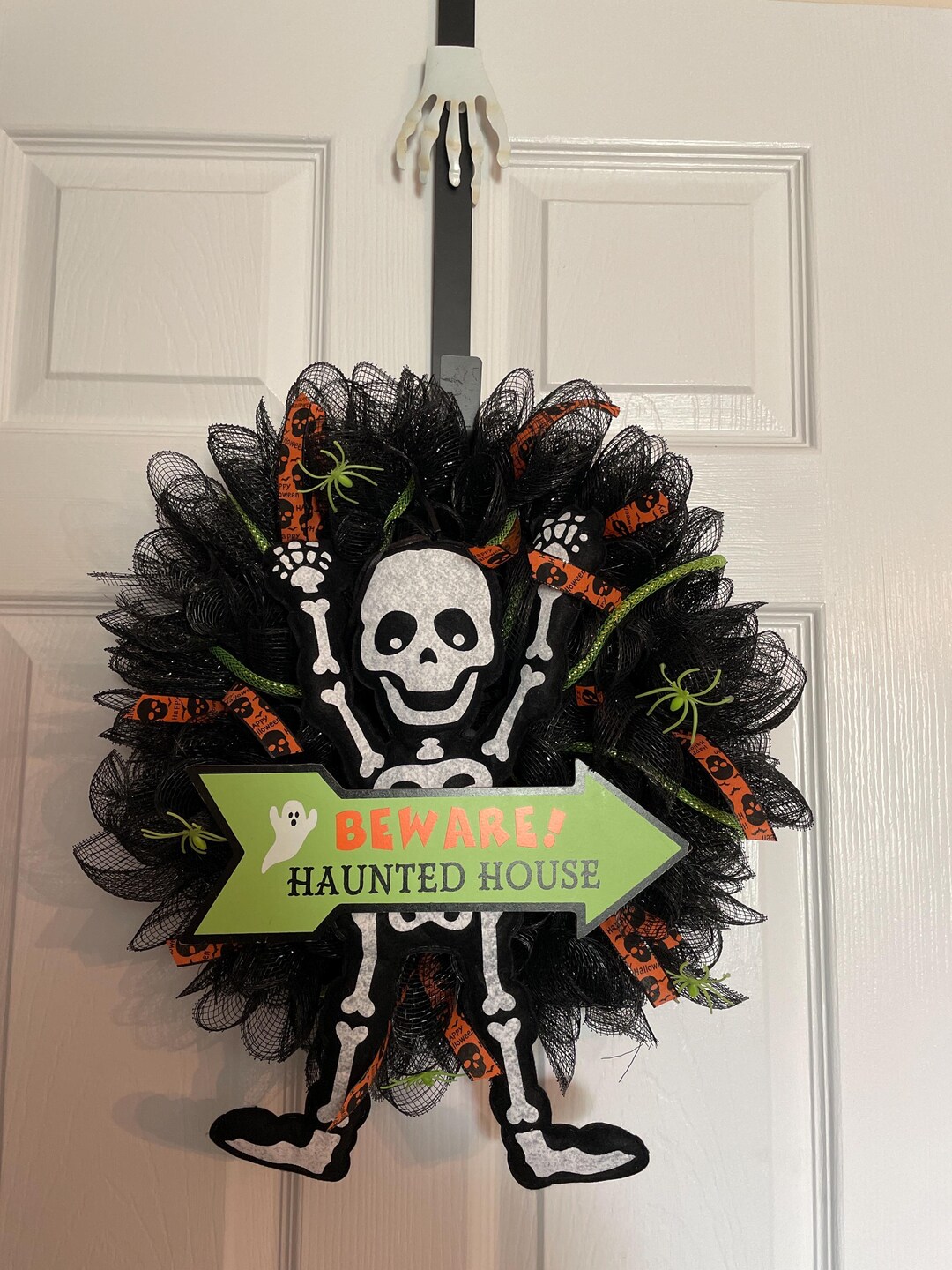 SKELETON WREATH - Etsy