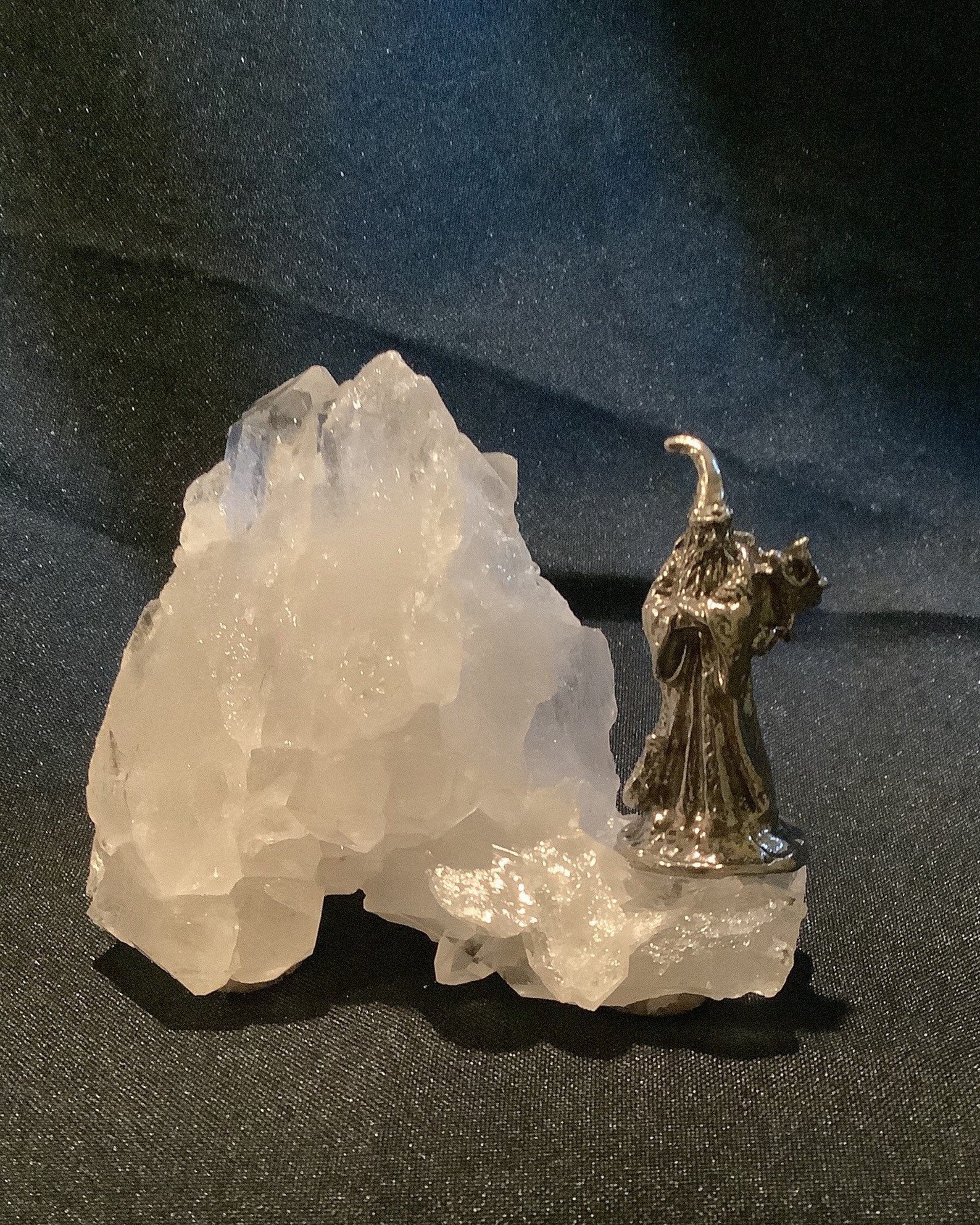 Wizard on Quartz Crystals - Etsy UK