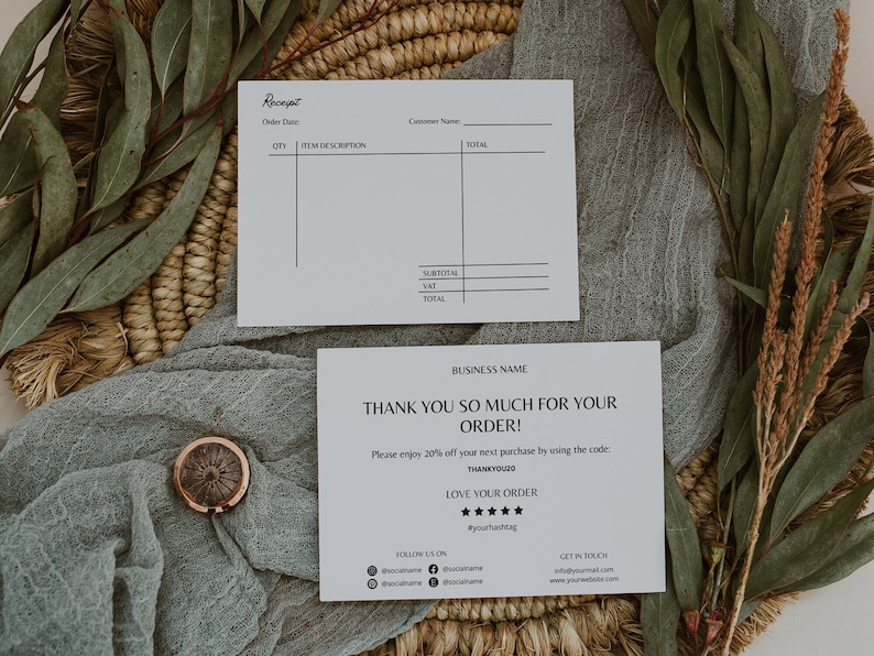 Editable Simple Receipt Template, Luxury Order Receipt Form Template ...