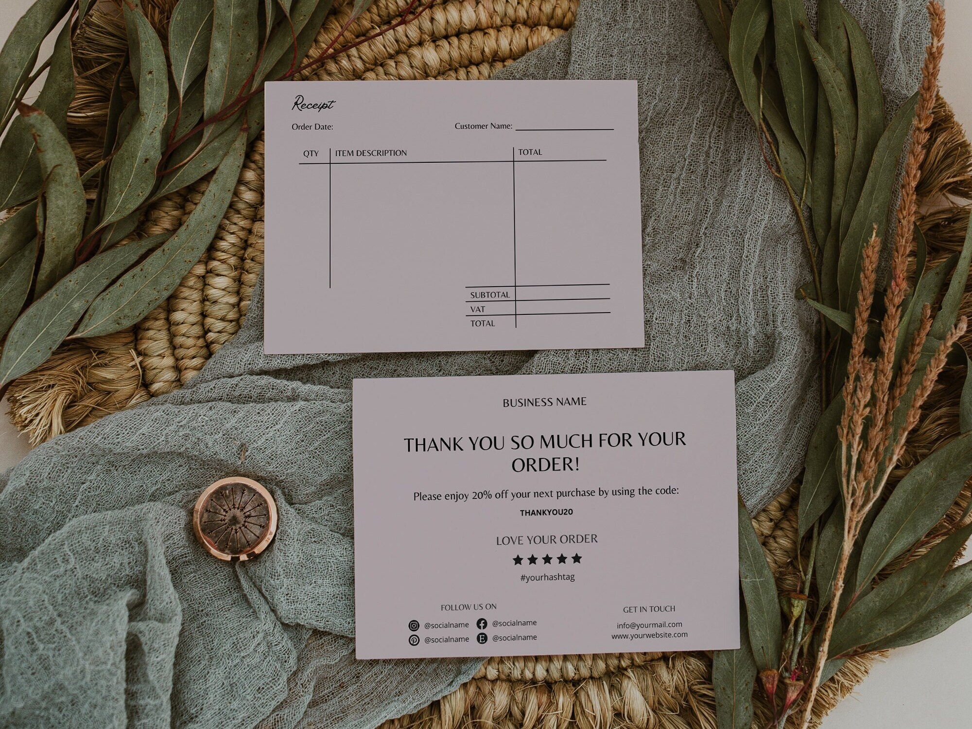 Editable Simple Receipt Template, Luxury Order Receipt Form Template ...