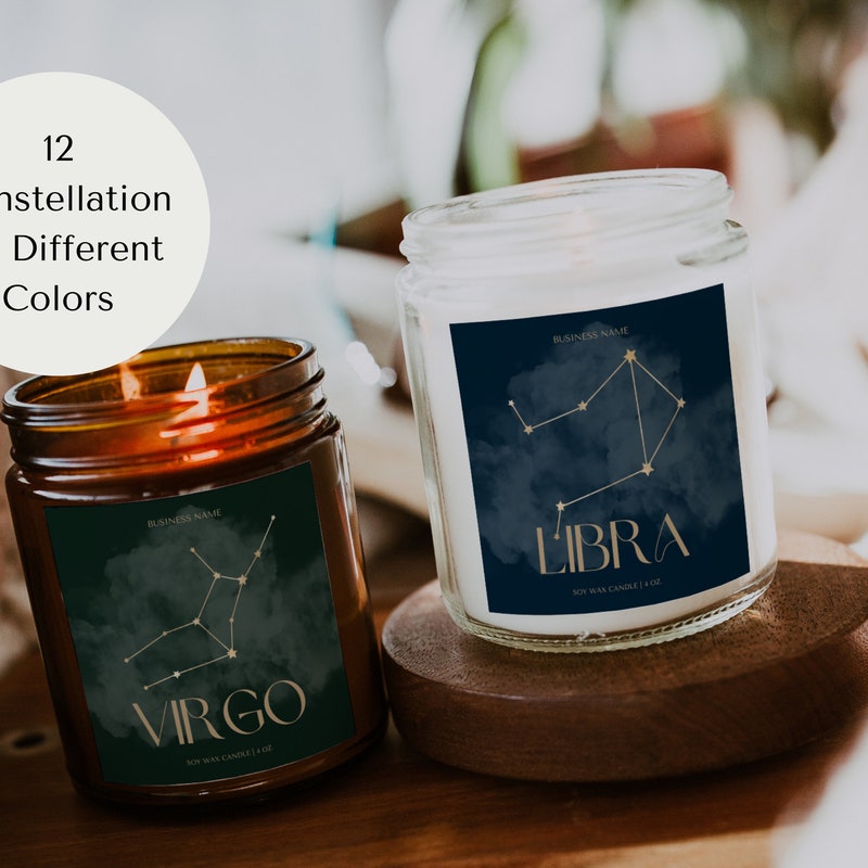 Scorpio Candle - Etsy