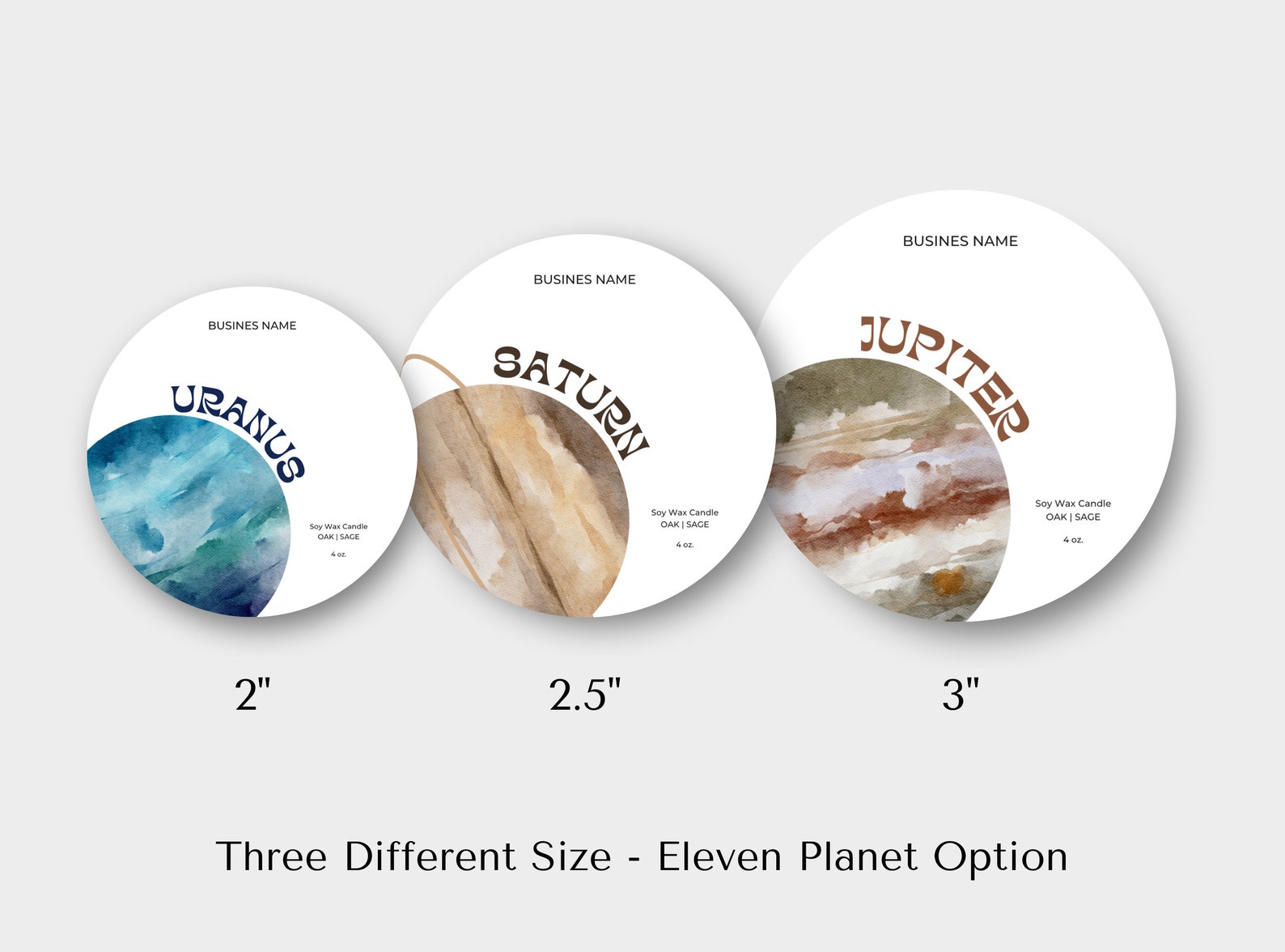Editable Planets Candle Label Template, Constellation Candle Label ...