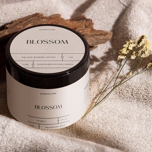 Editable Cosmetic Labels, Modern Label Set Design, Luxury Product Label ...