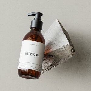 Editable Cosmetic Labels, Modern Label Set Design, Luxury Product Label ...