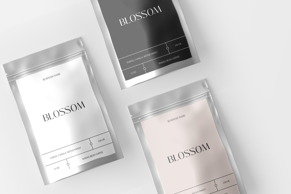 Editable Cosmetic Labels Modern Label Set Design Luxury - Etsy