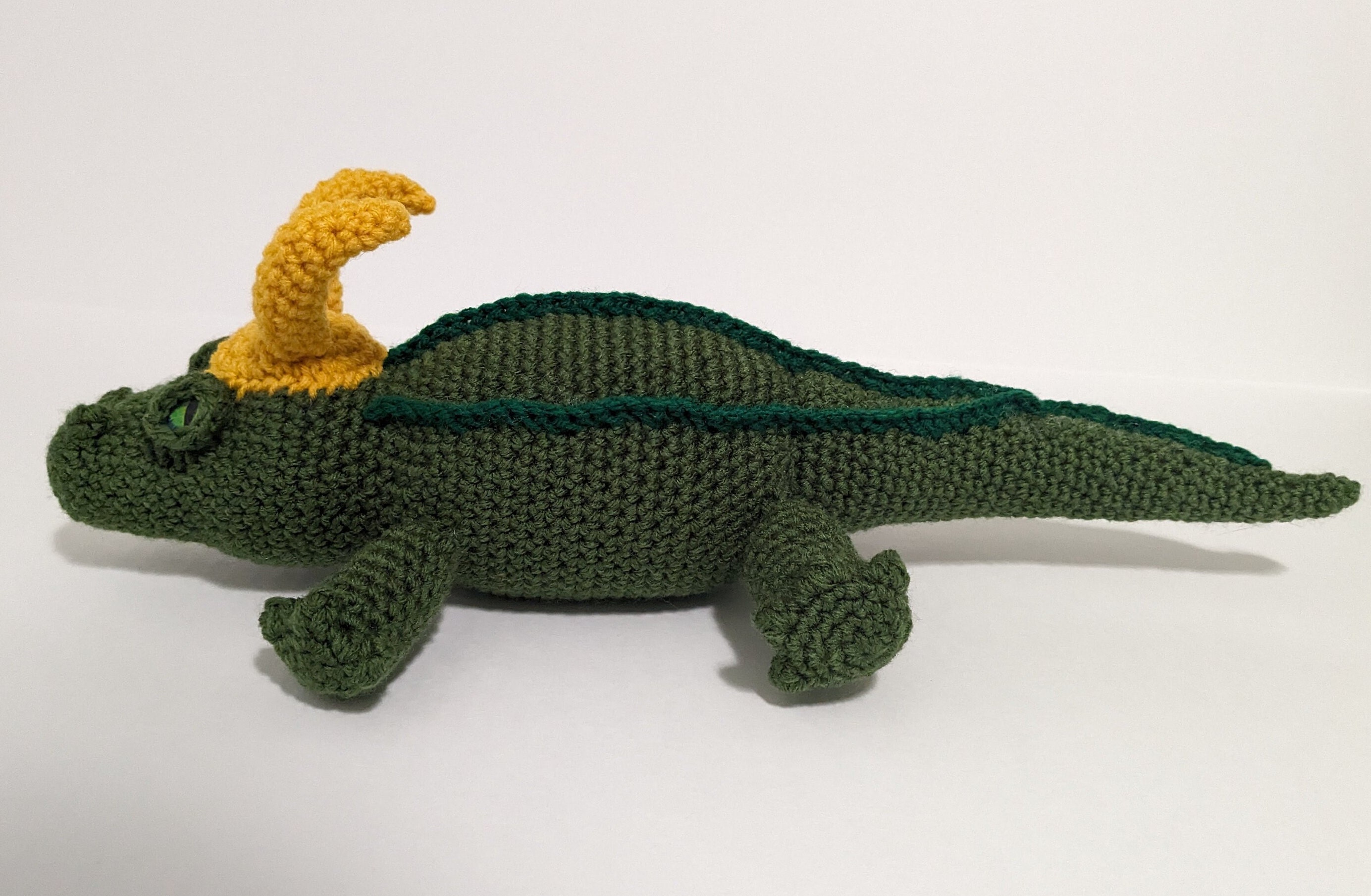 Alligator With Crown Amigurumi Crochet Pattern - Etsy