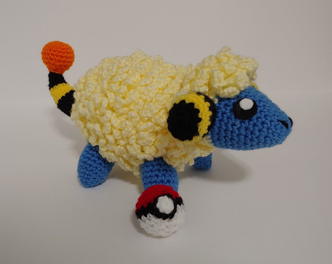 Fluffy Mareep Crochet Pattern - Etsy