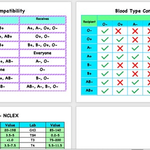 Med/surg Bundle - Etsy