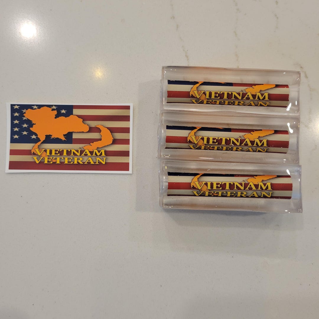 Vietnam Veteran Pen Blank: US Flag, Thailand Label - Sierra/gallant/30 ...