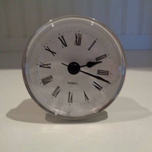 Premium 2-1/2"(65mm) Youngtown Quartz Clock Insert, 2 Styles, Free ...