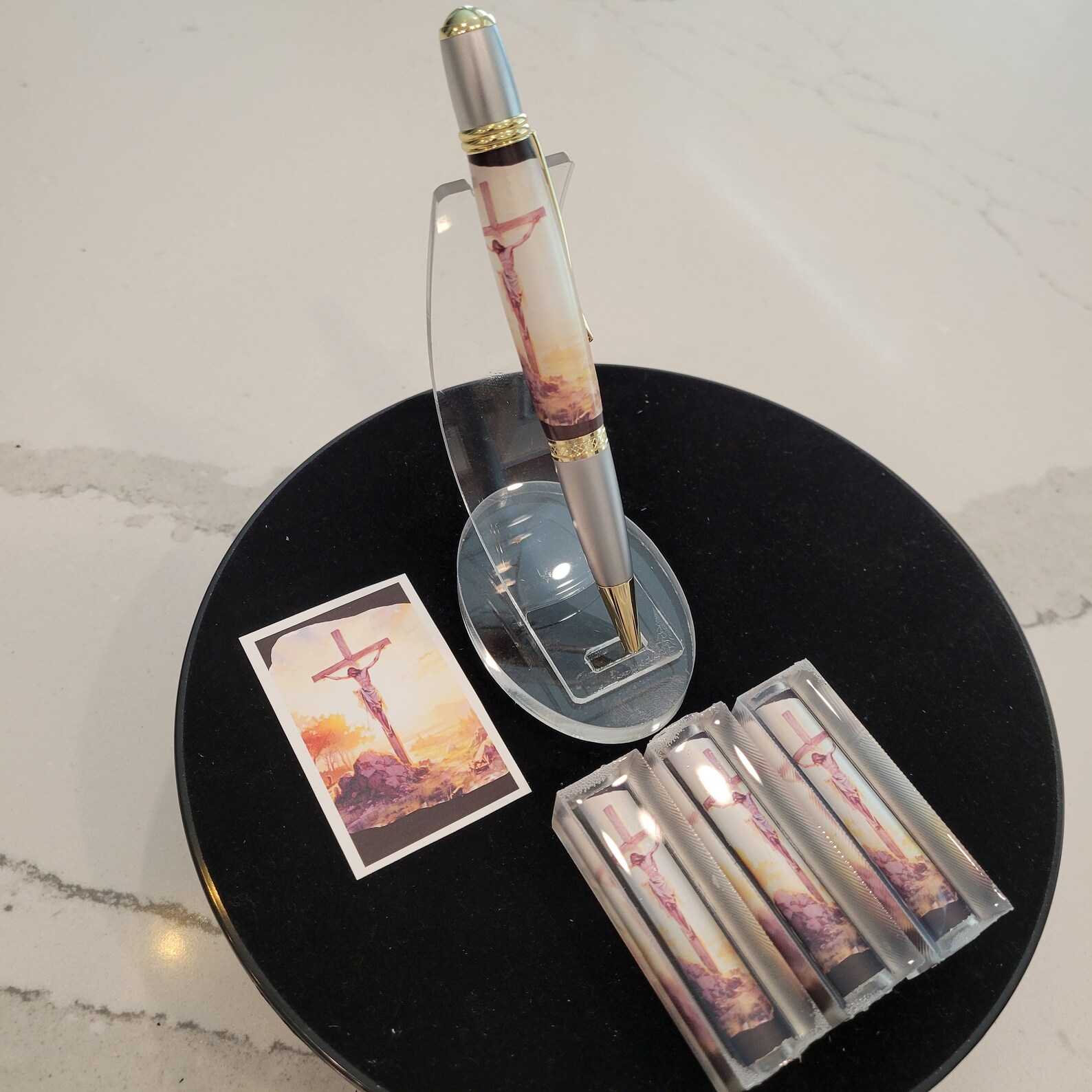 Jesus Crucifixion Pen Blank: Sierra or Gallant Pen Kit - Etsy