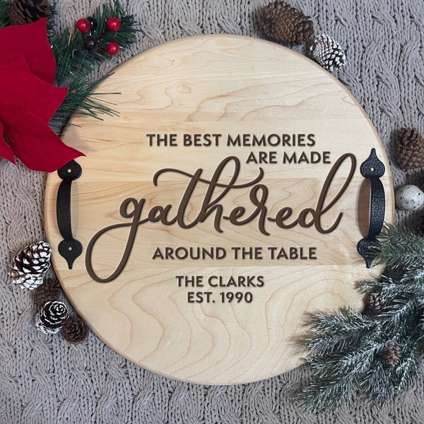 Gather Lazy Susan - Etsy Gather Lazy Susan - Etsy