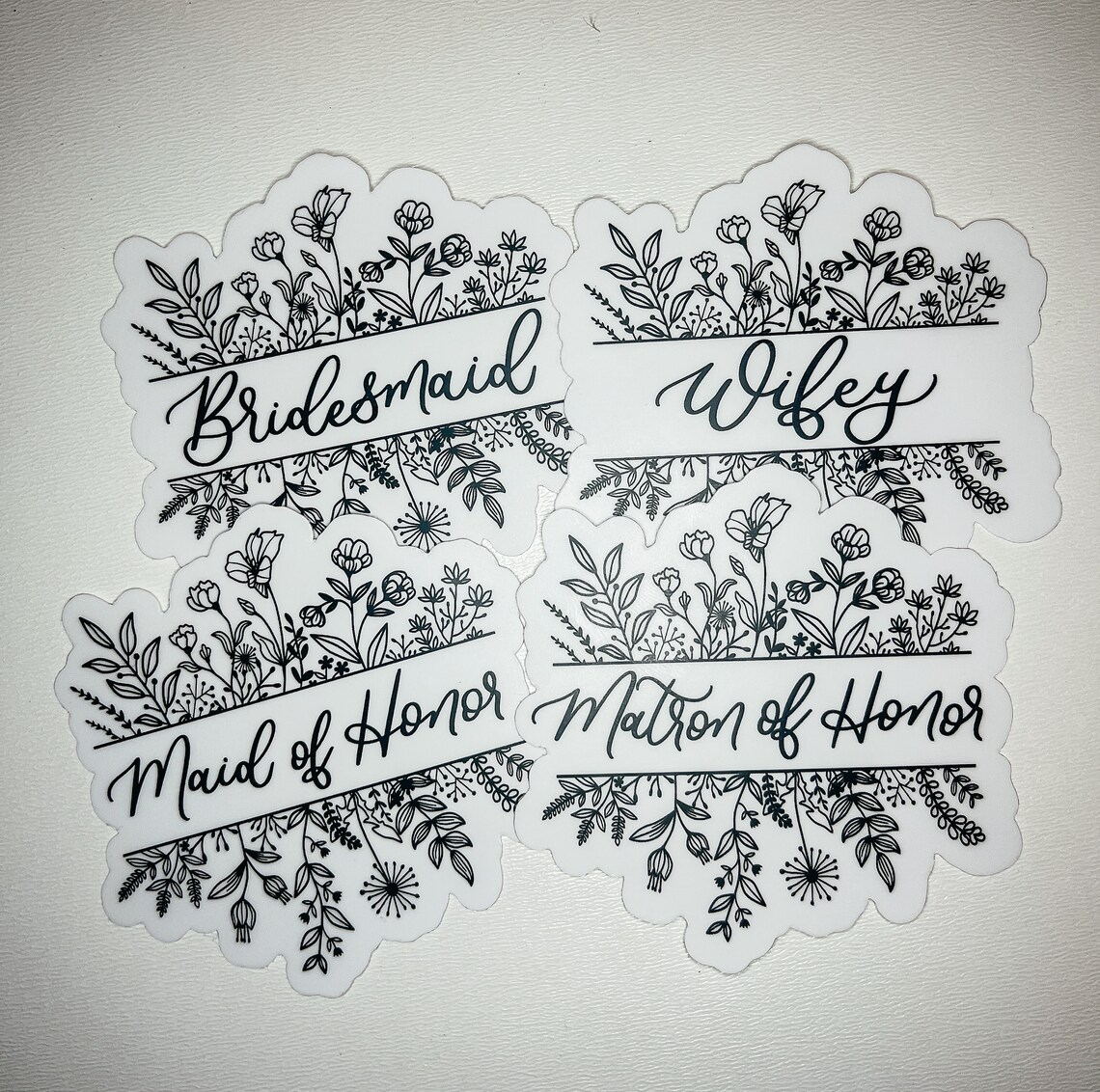 Bridesmaid Sticker Bridal Party Stickers Bridesmaid Proposal - Etsy