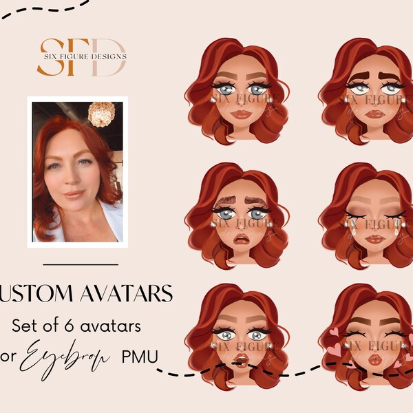 Custom Avatars - Etsy
