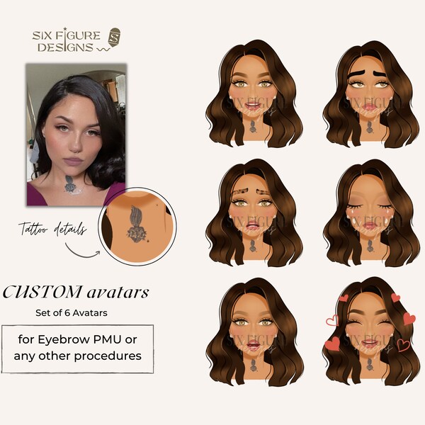 Custom Avatars - Etsy