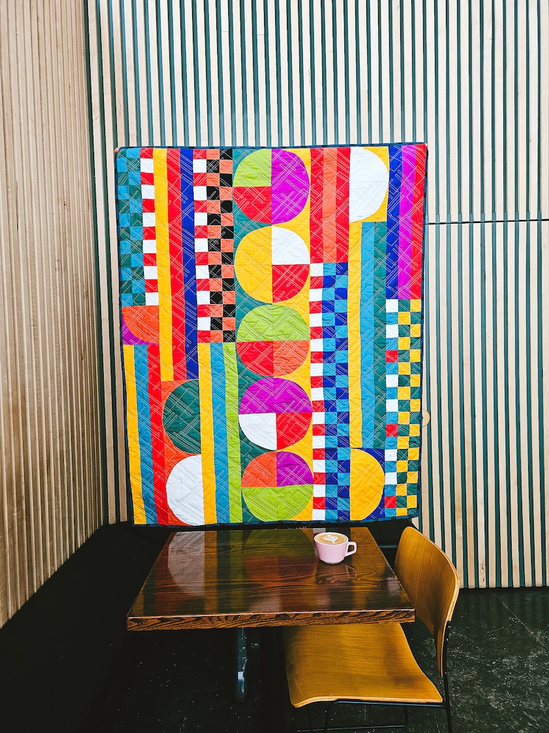 Tennis Elbow Quilt Pattern, Intermediate Quilt Pattern, PDF Download - Etsy