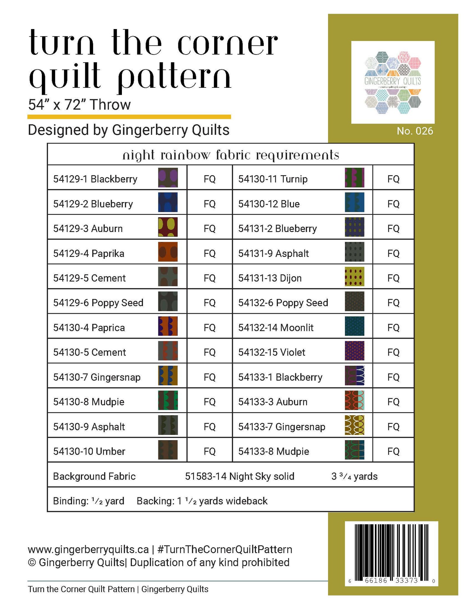 Turn the Corner Quilt Pattern, Easy Quilt Pattern, PDF Download - Etsy