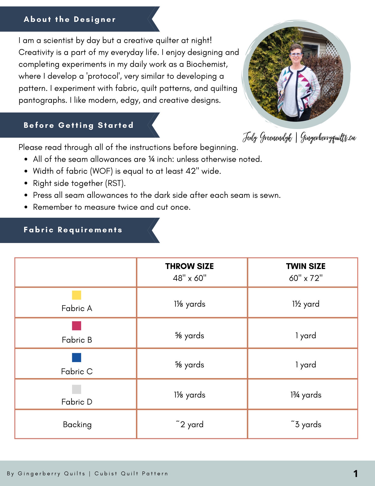 Cubist Quilt Pattern, Easy Quilt Pattern, PDF Download - Etsy