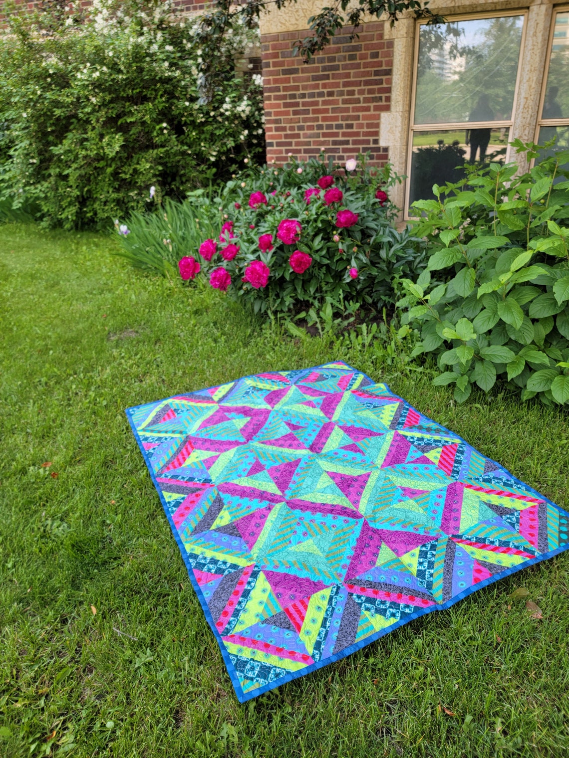 Foursquare Quilt Pattern Easy Quilt Pattern - Etsy