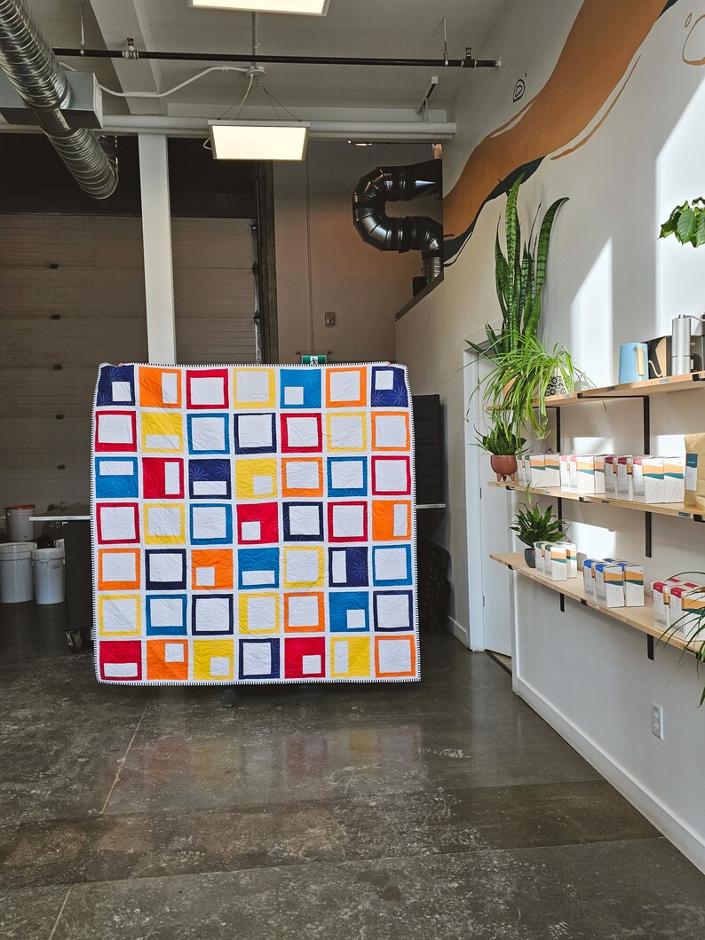 Pivot Quilt Pattern, Easy Quilt Pattern, PDF Download - Etsy