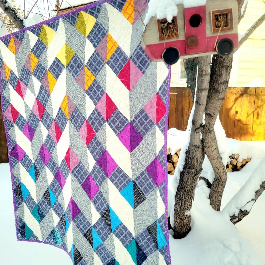 Chevron Quilt - Etsy