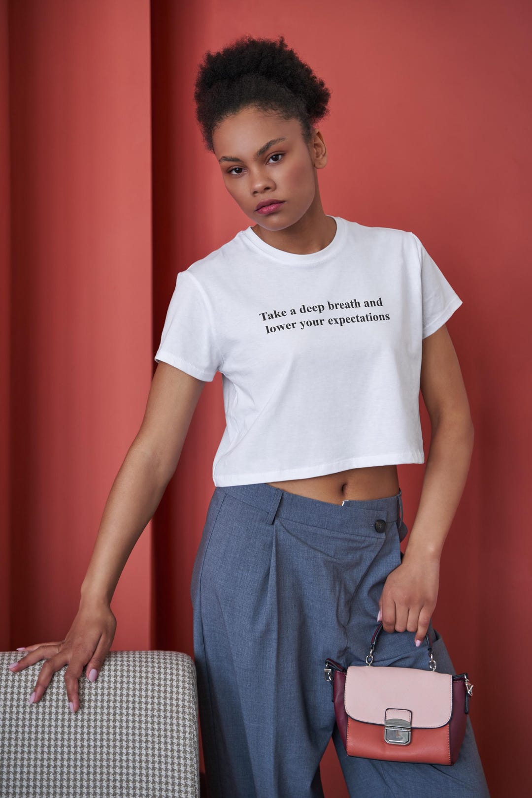 Take a Deep Breath and Lower Your Expectations. Sarcastic T Shirt ...