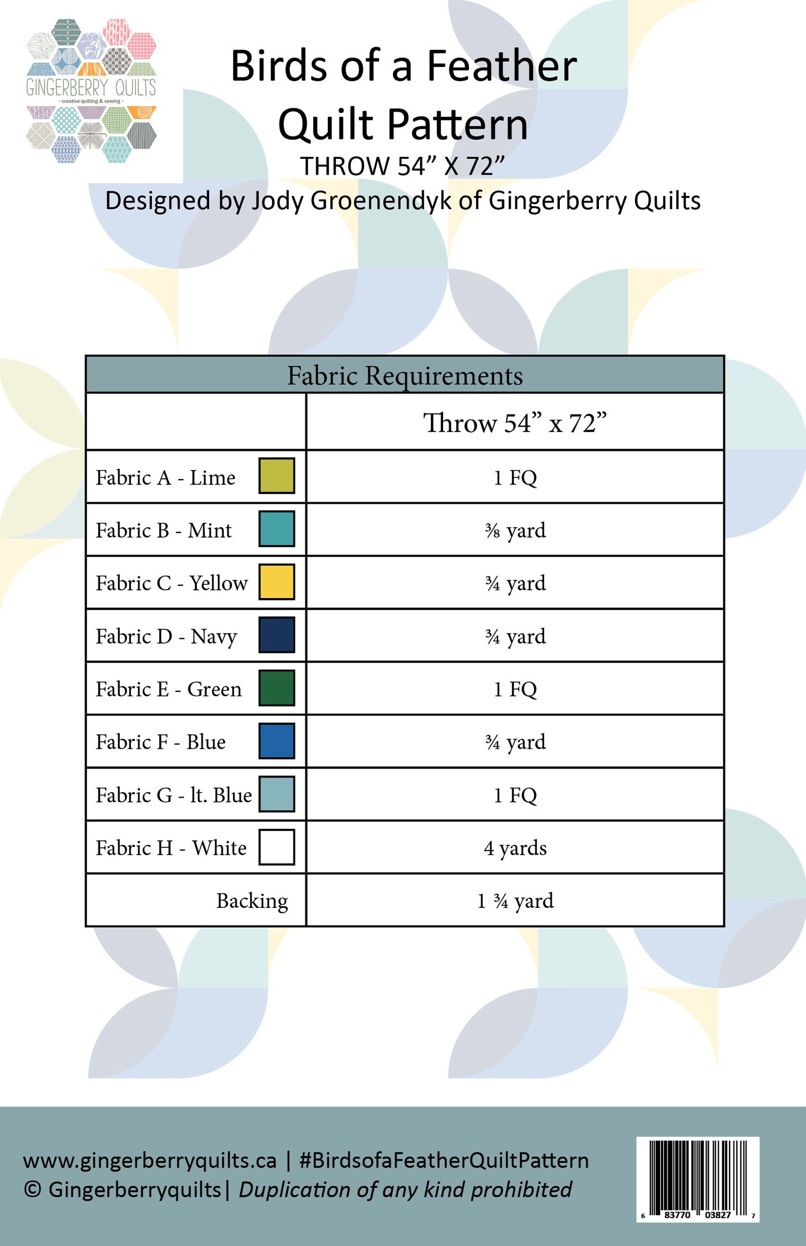 Birds of a Feather Quilt Pattern Easy Quilt Pattern - Etsy Canada