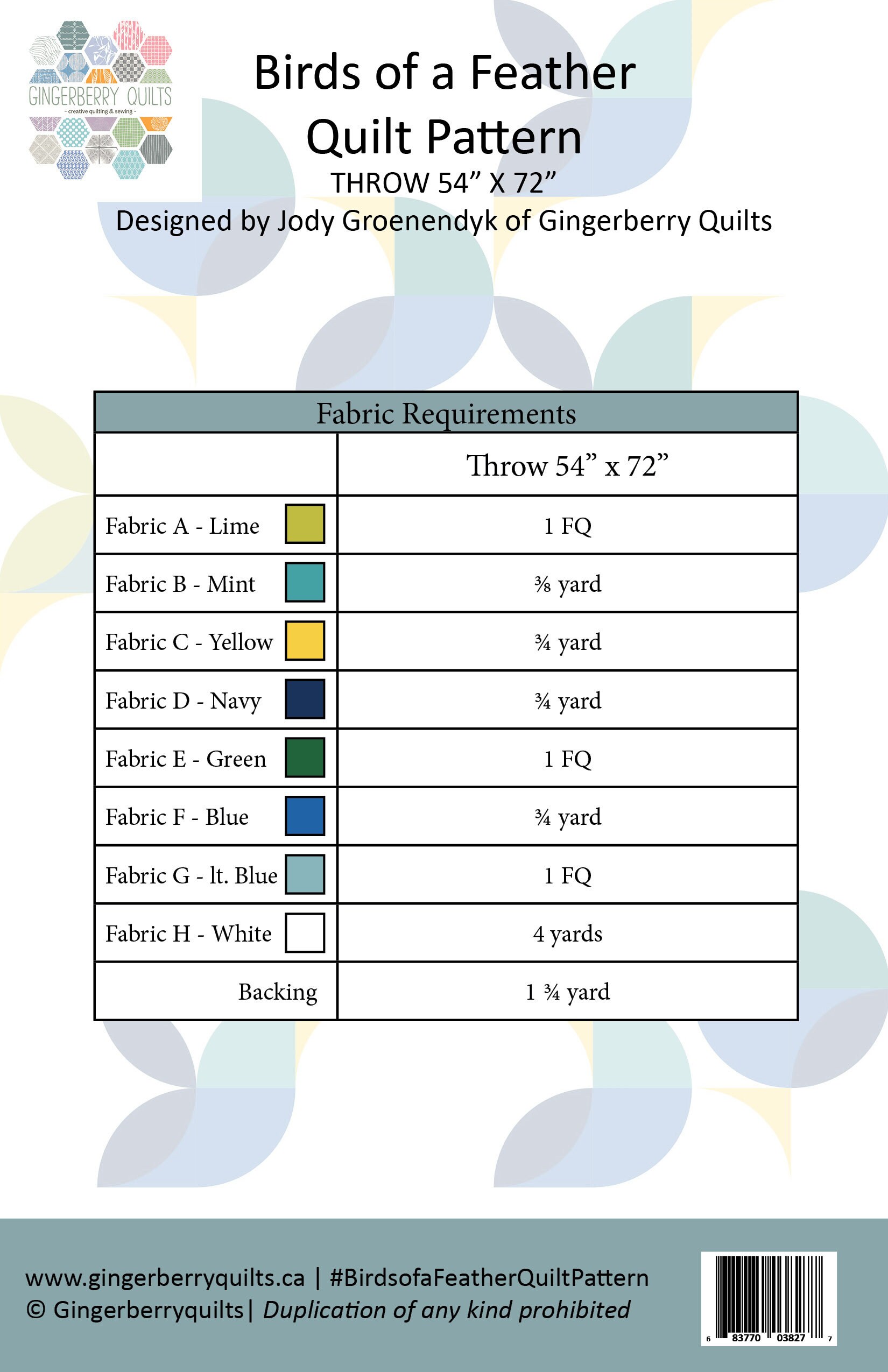 Birds of a Feather Quilt Pattern Easy Quilt Pattern - Etsy Canada