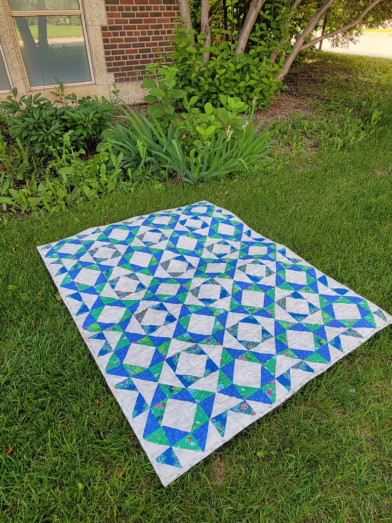 Lynn County Quilt Pattern, Easy Quilt Pattern, PDF Download - Etsy