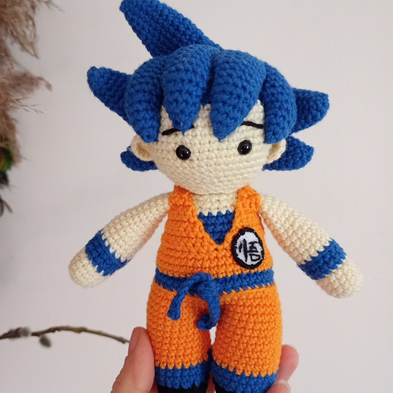 Goku Crochet Pattern - Etsy