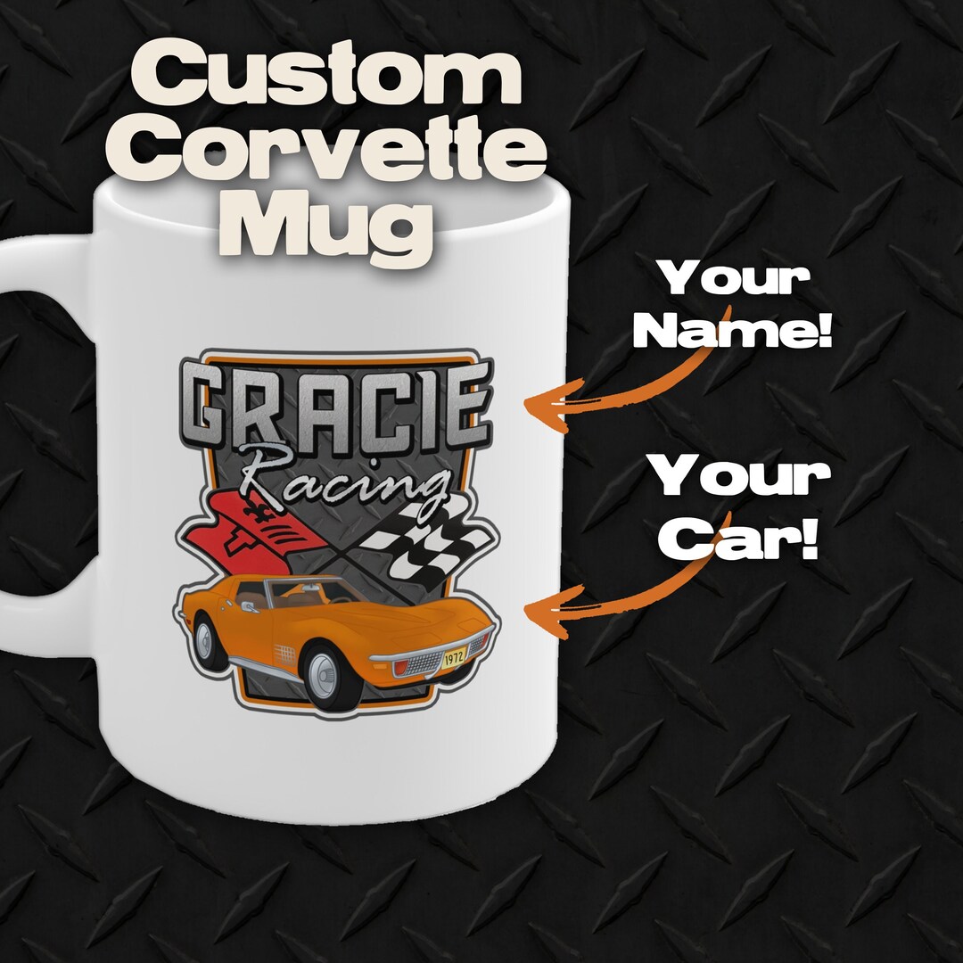 Personalized Corvette Mug, "mug With My Car", "my Corvette" Custom ...