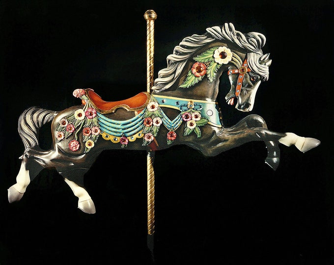 Parker Carousel Horse (H) - Etsy