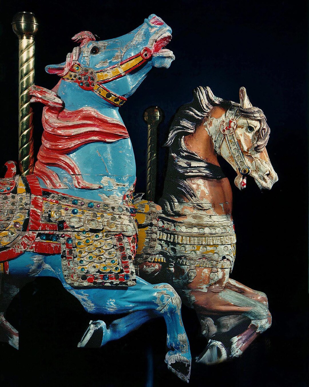 Carmel Carousel Horses V Etsy