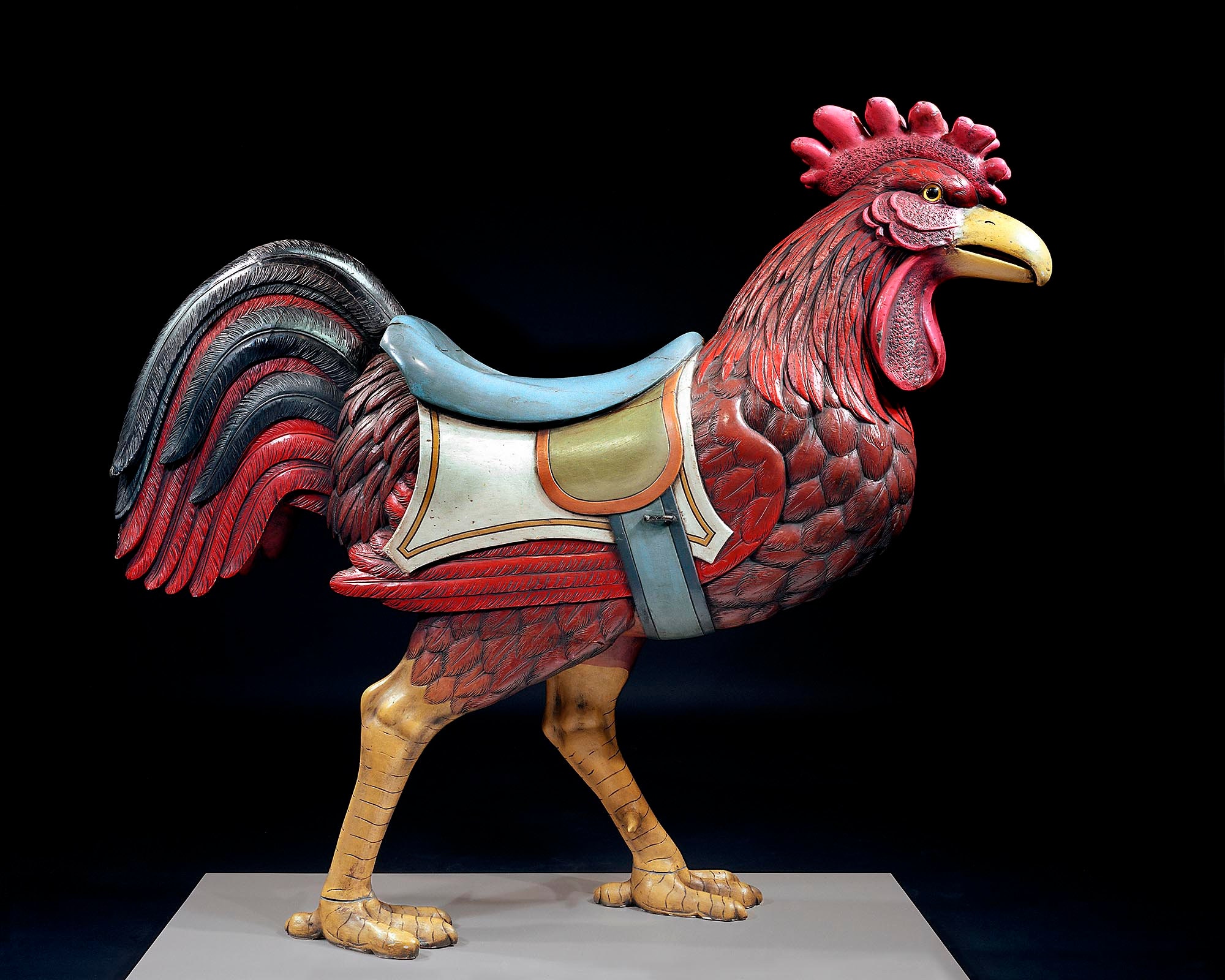 Gustav Dentzel Carousel Rooster (H) - Etsy