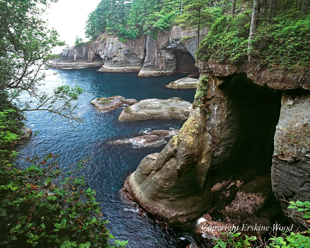Cape Flattery Caves Washington (H), Landscape/nature Photography - Etsy
