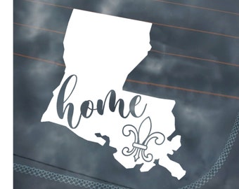 Fleur De Lis Window Decal - Etsy
